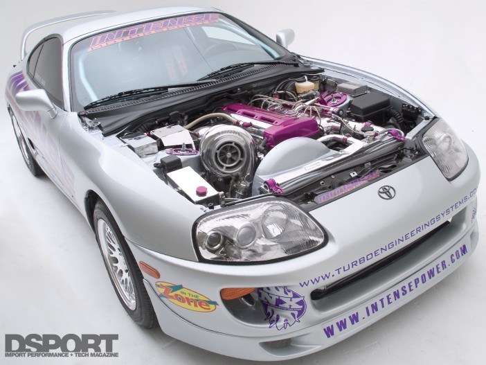 World's Most Powerful 6-Speed Supra Rules the Streets