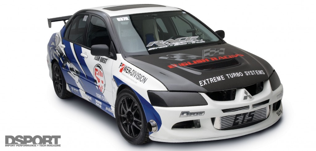 1014 Horsepower, 9-sec EVO VIII