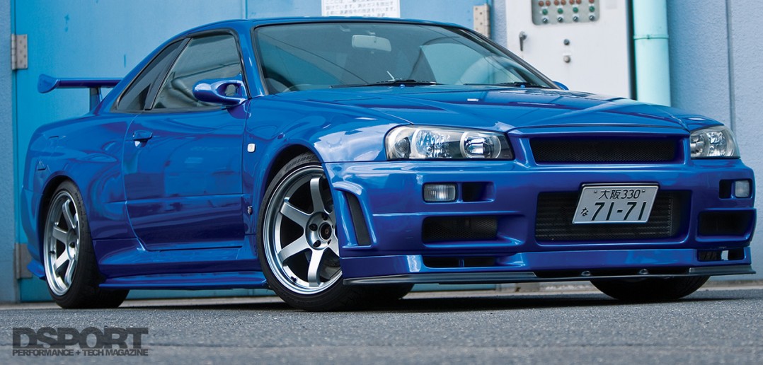 Exedy’s 512WHP Nissan GT-R R34 Osaka Circuit Commuter