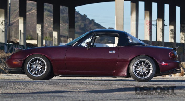 374WHP Miata Lightin’ Fires, Smokin’ Tires