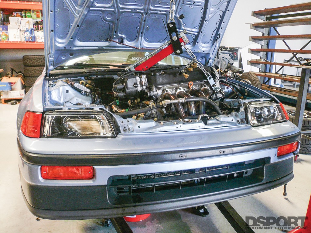 D’GARAGE CRX: Honda Twin-cam Swap Part 2