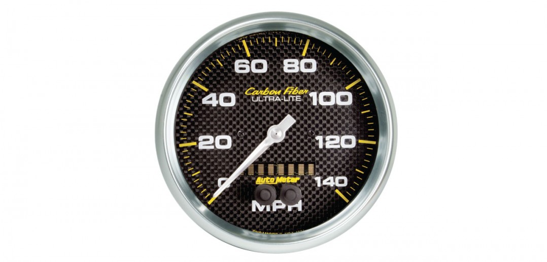 GPS Speedometer - Auto Meter Now Adding Carbon Fiber