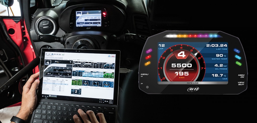 AiM Raises the Bar with its Color Dashlogger - DSPORT Magazine