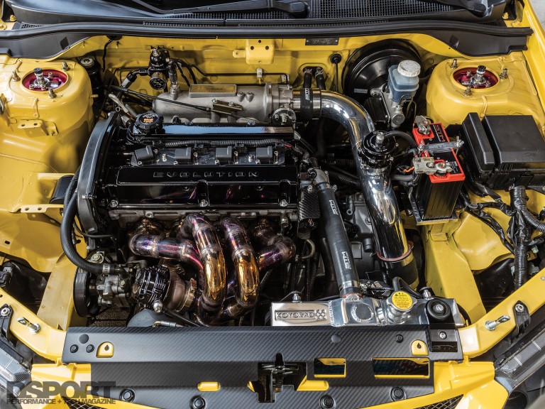 9-second EVO VIII runs at 53psi | Turbo Taxi - DSPORT Magazine