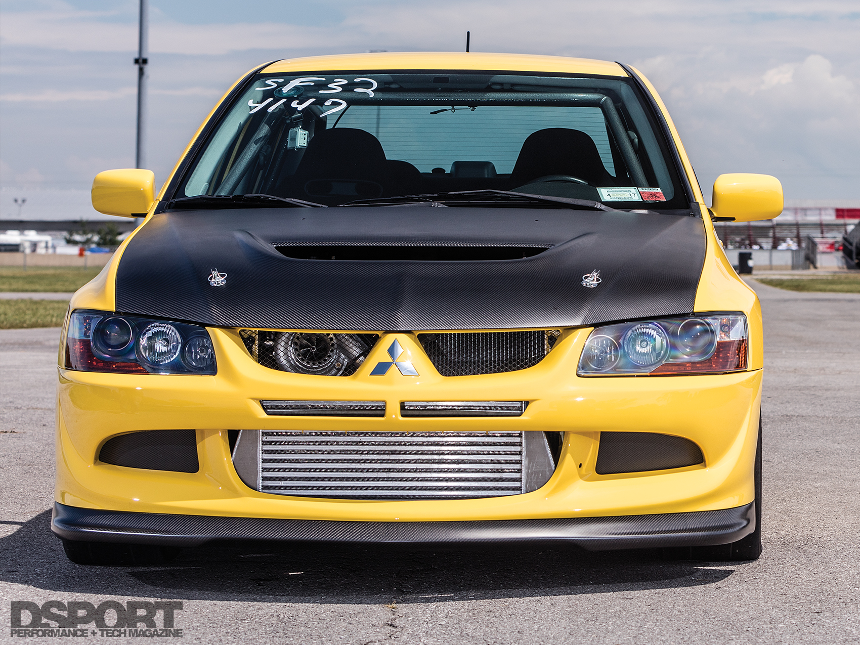 9-second EVO VIII runs at 53psi | Turbo Taxi - DSPORT Magazine