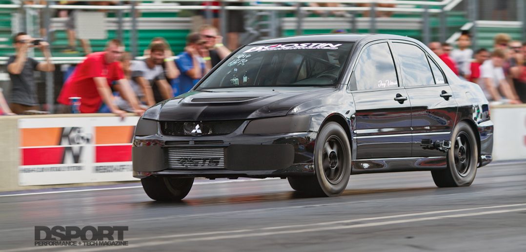 886 WHP Eight-Second EVO IX Aiming for the Record