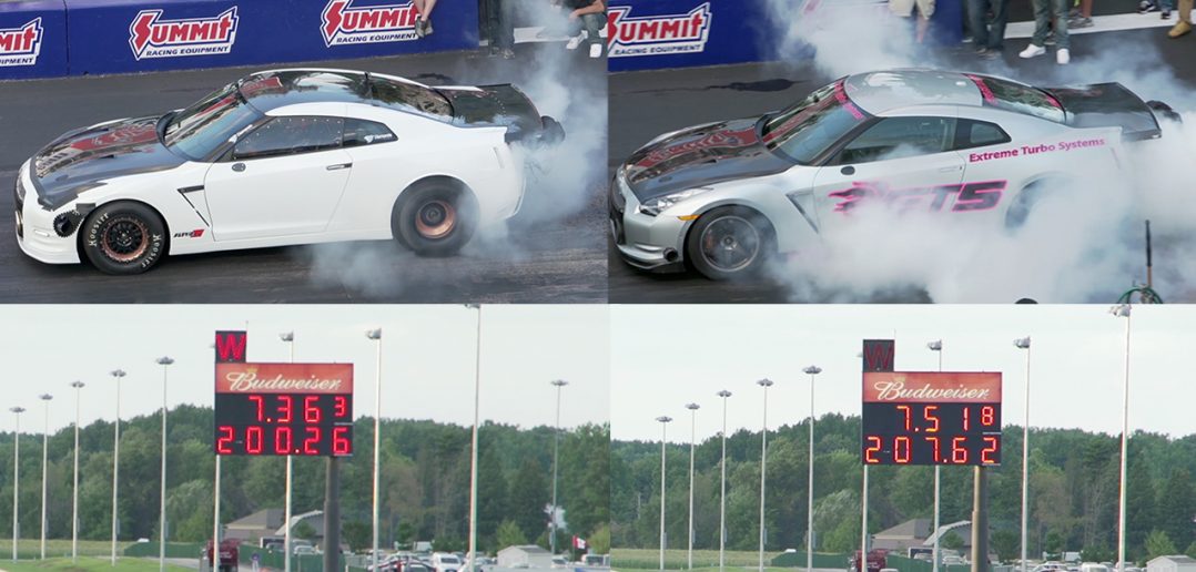 Gidi's Alpha G GT-R and the ETS GT-R both go 200+ MPH at the 24th ...