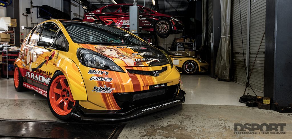 Reiterating a J's Racing Honda Fit Racecar Concept