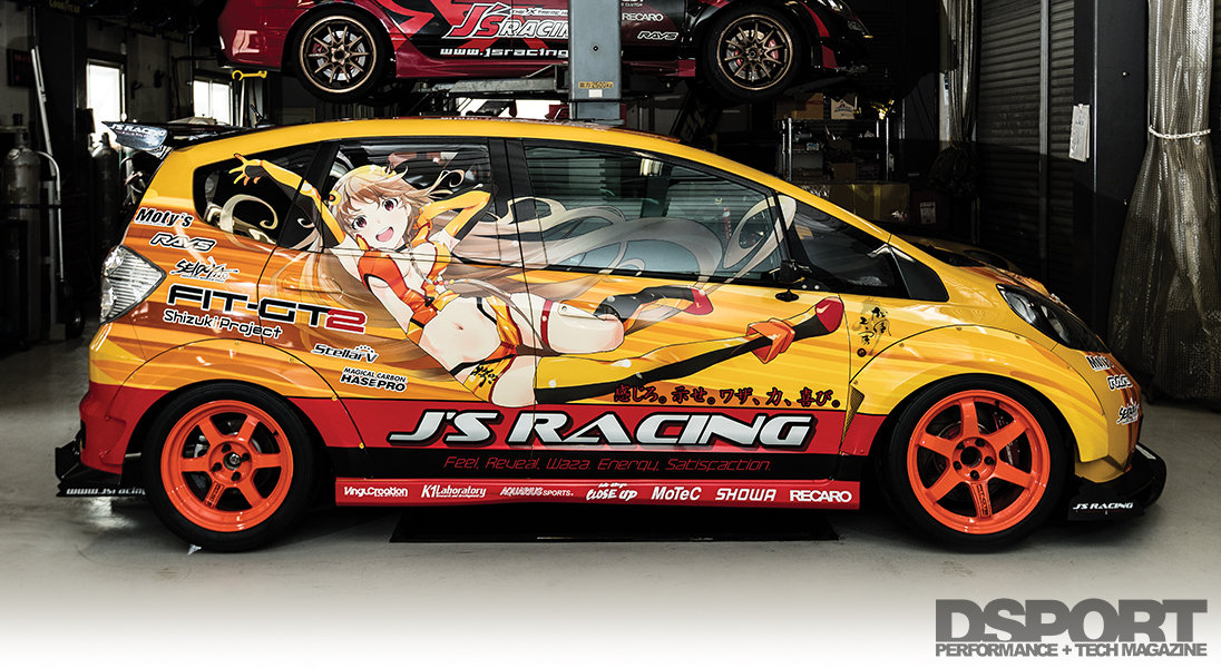 Reiterating a J's Racing Honda Fit Racecar Concept