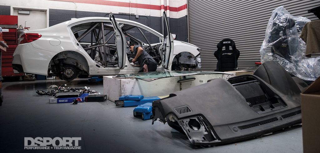 Converting a Street Subaru WRX into a Rally Racecar