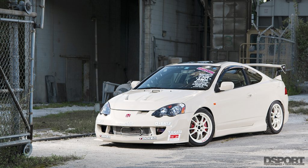 Turbocharged 567 WHP RHD Acura RSX