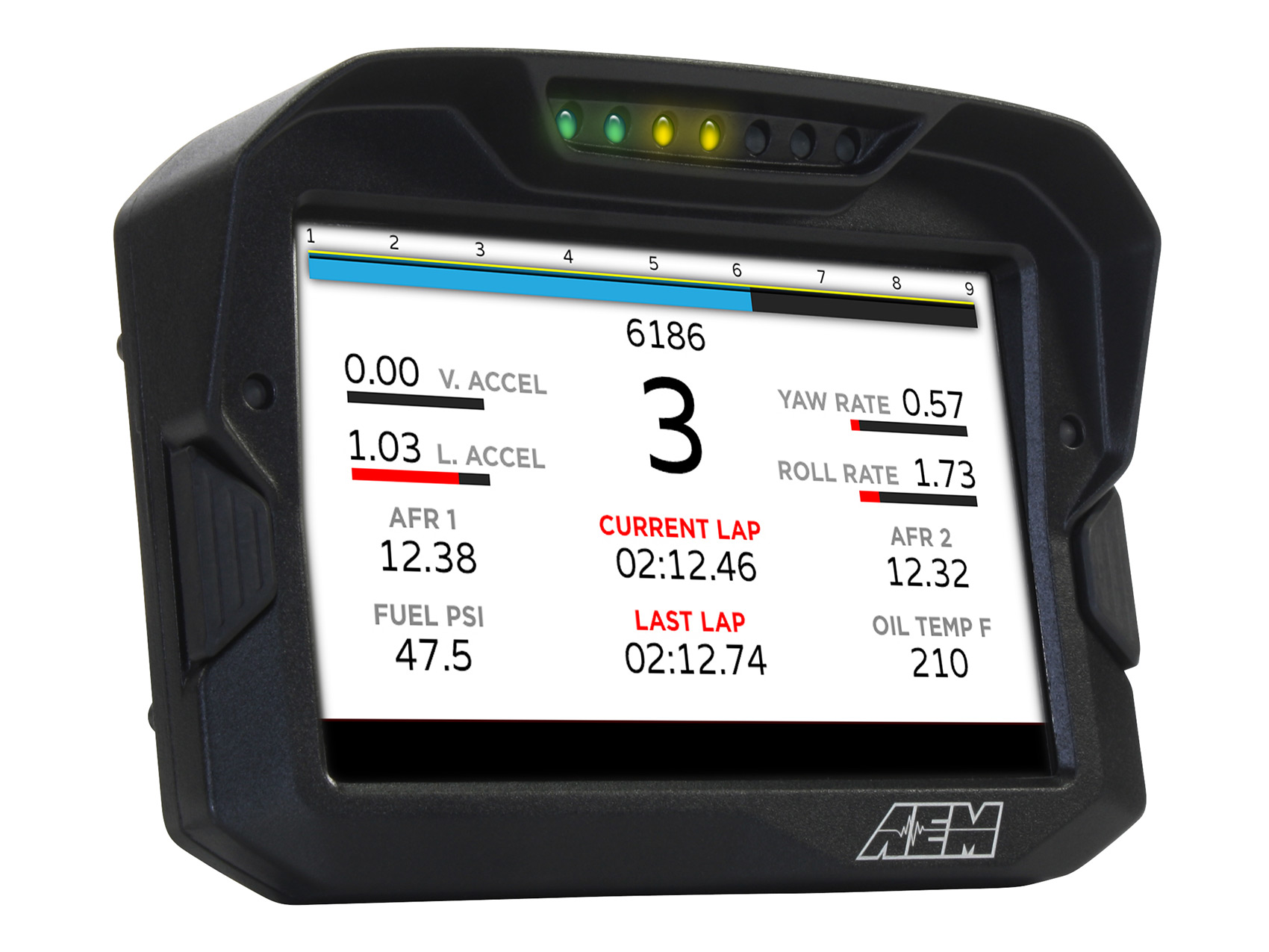 AEM Electronics CD-7 Full Color Digital Dash Display - DSPORT Magazine
