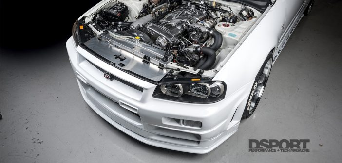 D'GARAGE Nissan R34 GT-R Part Two: New Turbos and New Personality