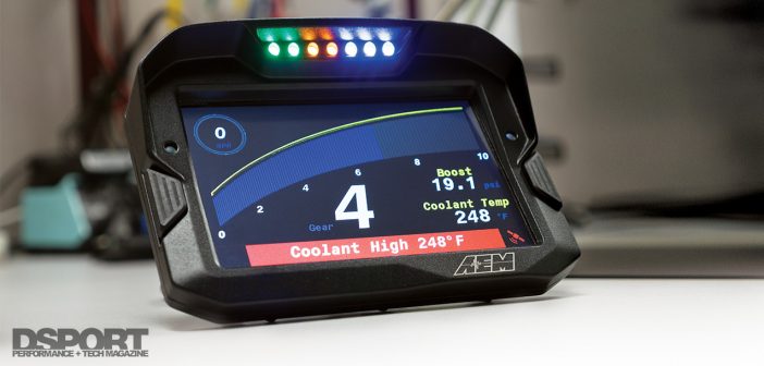 AEM Electronics CD-7 Dash and Data Logger - DSPORT Magazine