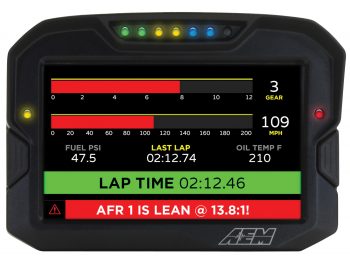 AEM Electronics CD-7 Dash and Data Logger - DSPORT Magazine