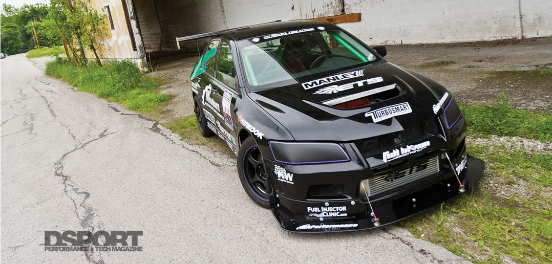 Garage Built EVO VII Wrecking Records - DSPORT Magazine