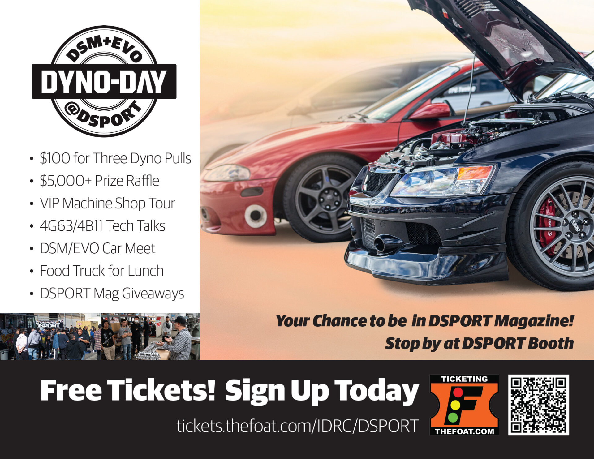 DSPORT's EVO+DSM Dyno Day Presented by Toyo Tires April 9 - DSPORT Magazine