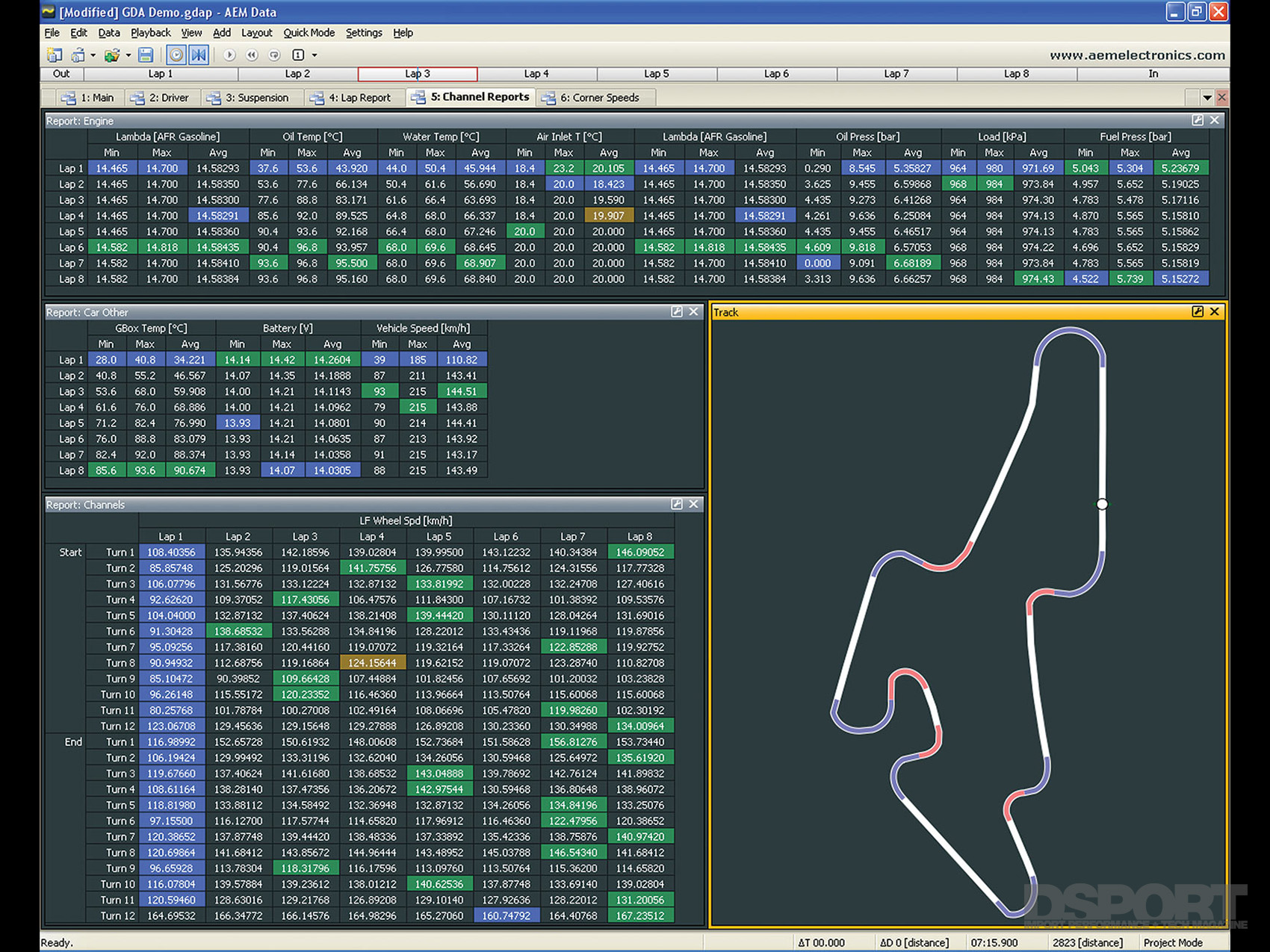 DSPORT Codebreakers AEM Infinity-10 EMS