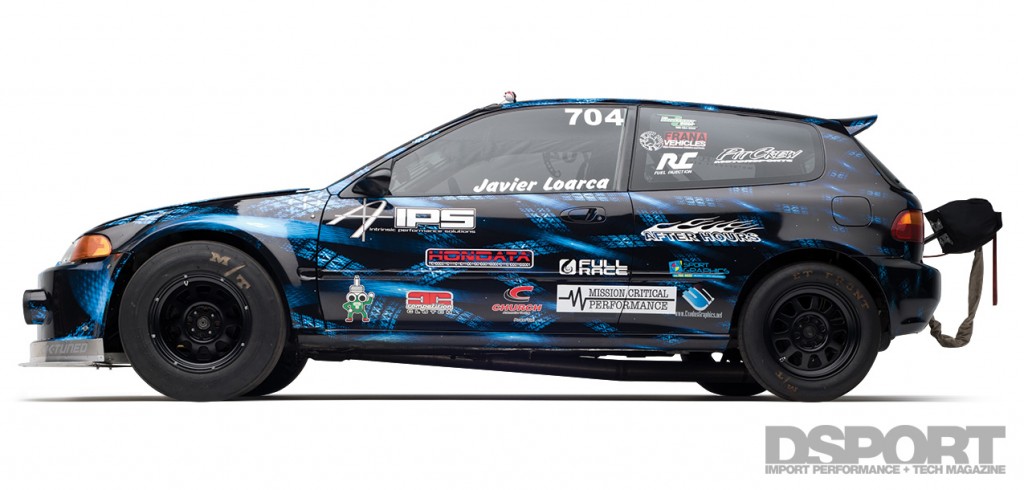 Honda 1,125 HP K-Series-powered Civic Drag Racer - DSPORT Magazine