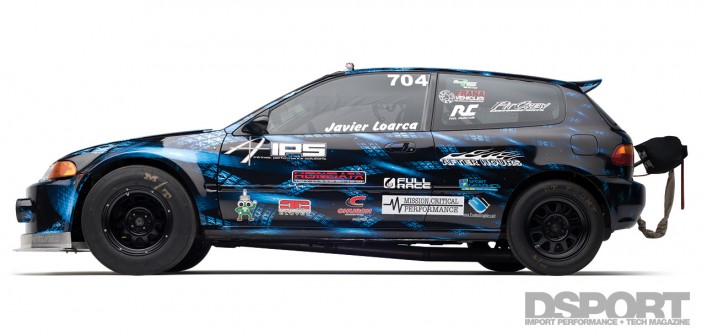 Honda 1,125 HP K-Series-powered Civic Drag Racer - DSPORT Magazine